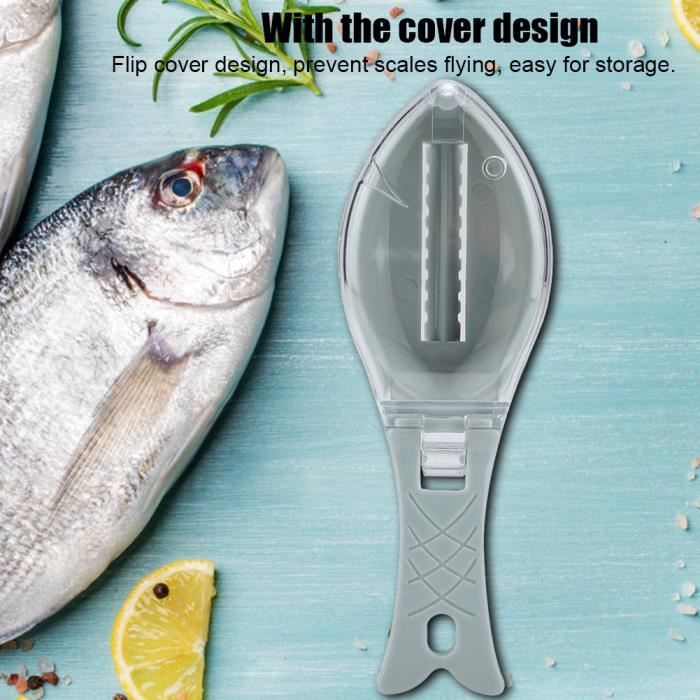 Grattoir pour écailles de poisson rapide et sûr - Éplucheur de poisson ...