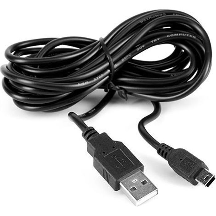 UNDER CONTROL Cable de charge PS3 - USB - 3M - Cdiscount Informatique