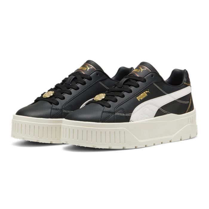 Baskets Puma Karmen II Class Act Femmes Noir - blanc - dore - Cdiscount ...