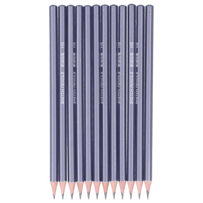 SALUTUYA Crayons graphite Ensemble de crayons en Graphite ...