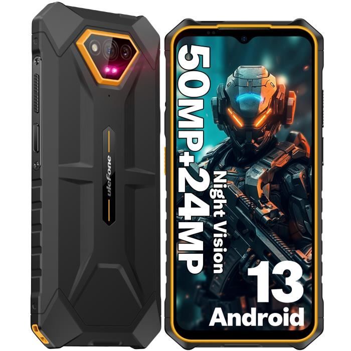 Ulefone Armor X13 Smartphone , 12Go(6+6Go RAM) 64Go ROM , 6320mAh, 50MP ...