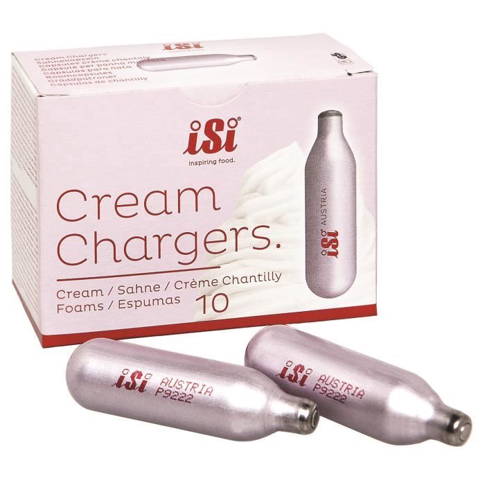 Capsules N2O professionnelles pour siphons. Boî... - Cdiscount Maison