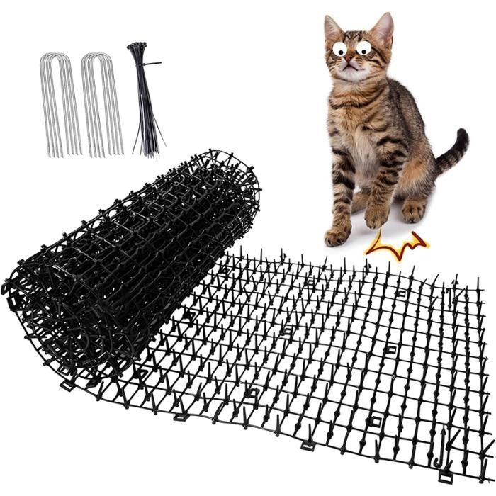 Tapis Anti Chat avec Pointes - YSTP - Dissuasion Répulsif - Transparent ...
