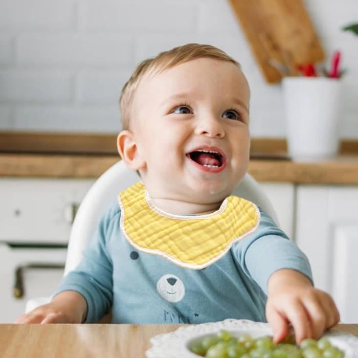 Bavoirs Pour Bébé Fille,Bavoirs Pour Bébé Pour La Bave Et La Dentition ...