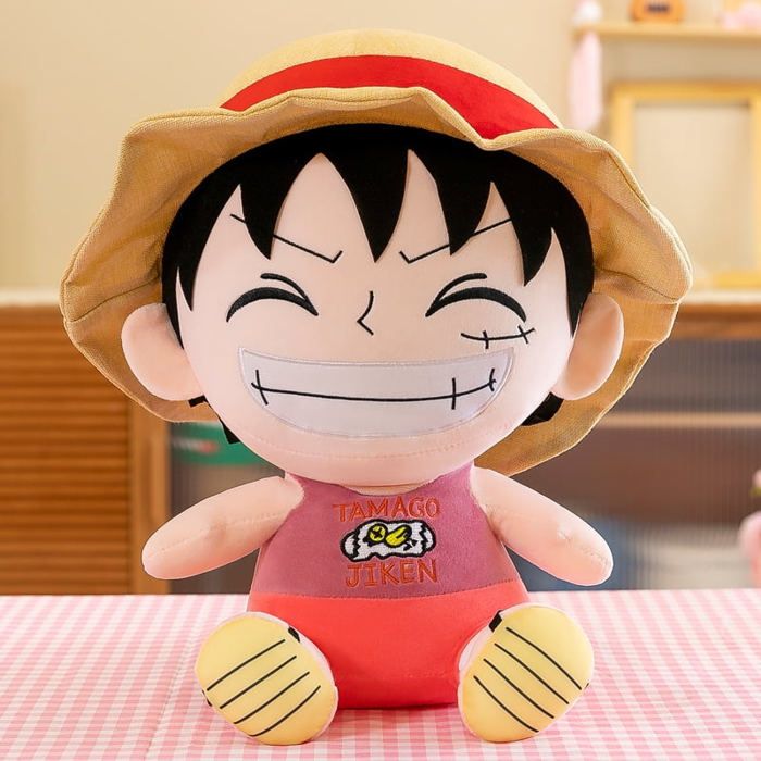 One Piece Luffy Plushie 11.8" Anime Straw Hat Luffy Soft Figure Stuffed ...