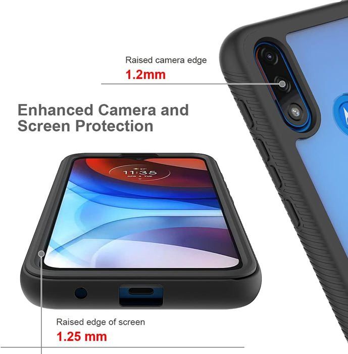 Coque de Protection Complète pour Motorola Moto E7 Power/E7i Power ...