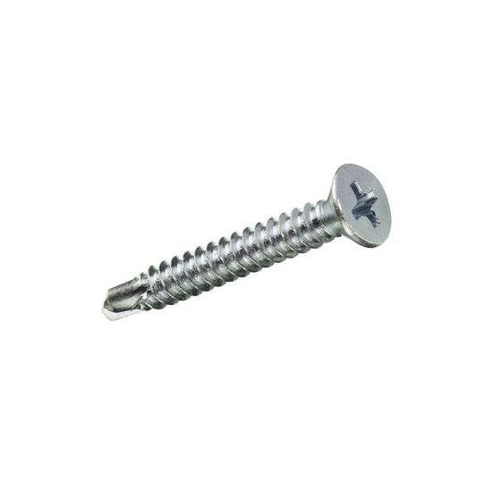 5 Boîte S 10 Unités. Vis Filetee Tole Cp Autot. Zinc 4.2x38mm Fadix ...