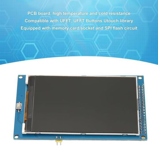TIP Module LCD TFT 3.5 pouces MEGA2560 affichage 320x480 HD support d'écran pilote 3.3V/5V ...
