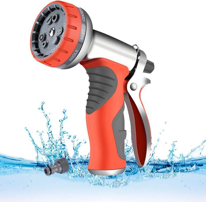 Douche de jardin, douchette de jardin avec 9 modes d'irrigation ...