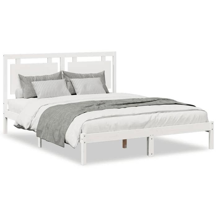 Lit Double Contemporain | Cadre de lit extra long |sans matelas ...