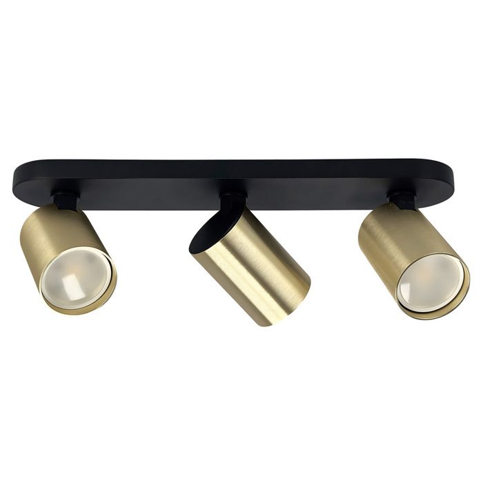 Plafonnier 3 spots - EDO SOLUTIONS - MALGA 3 ELEGANT - 3 spots ...