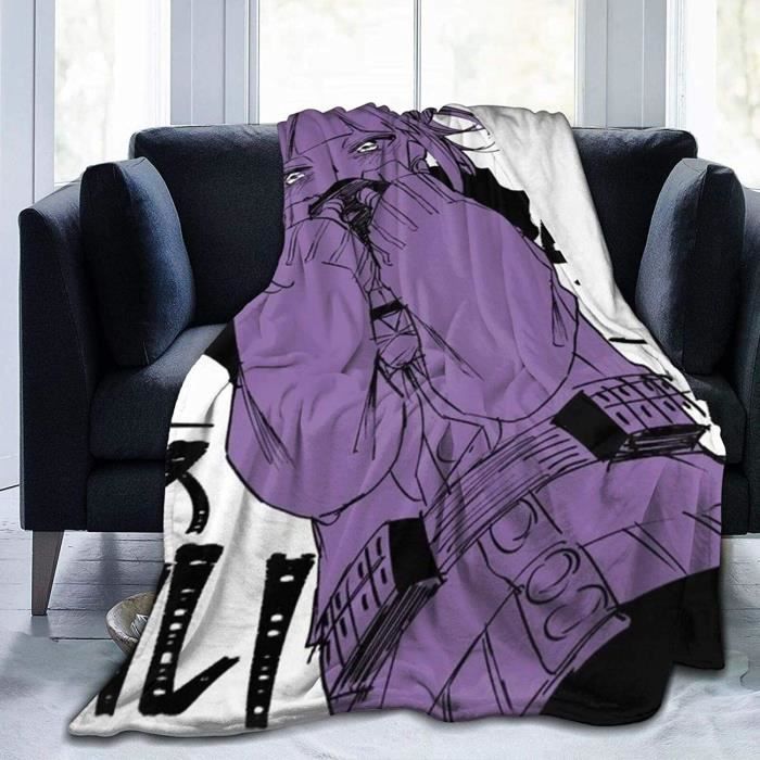 Couverture - Himiko Toga - Violet - 125x150cm - Fibre naturelle ...