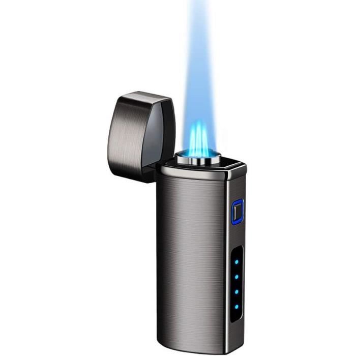 Briquet à gaz rechargeable en métal - Triple turbo à injection directe ...