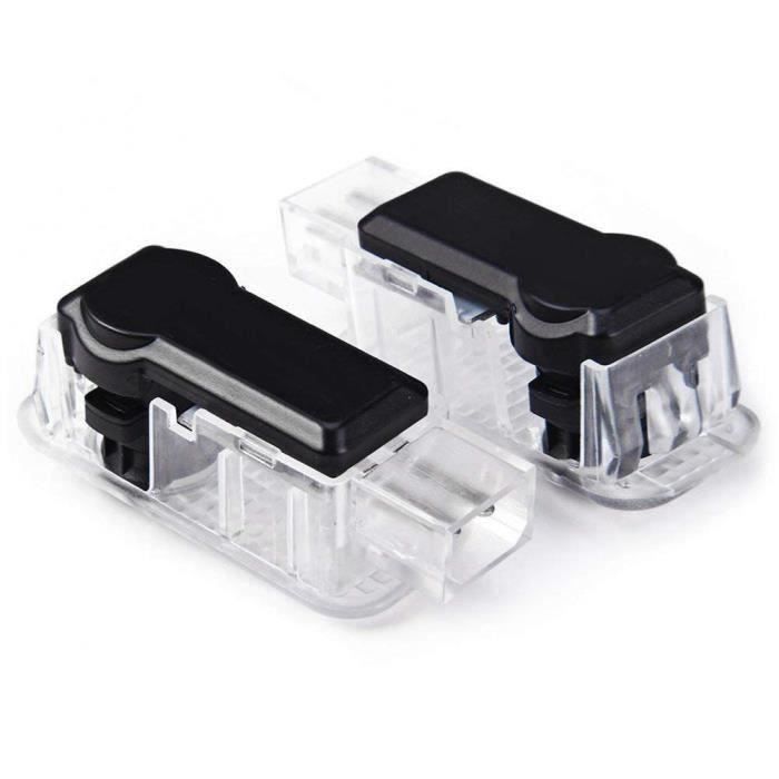 2 Pieces Audi (S-line) LED Projecteur Lumière Bienvenue pour Audi A8 ...