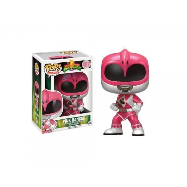 Figurine Power Rangers - FUNKO - Pink Ranger Metallic Exclu Pop - Vinyl ...