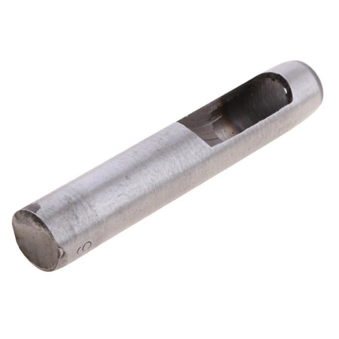Poinçon Creux Rond en Acier D'outils Perforateur Trou DIY Pour Ceinture ...