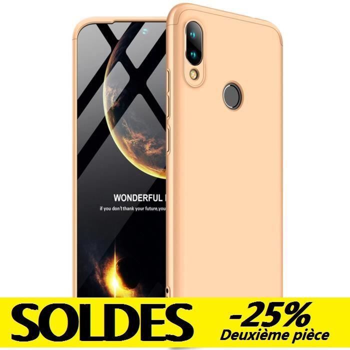 Redmi Note 7 Coque,Ultra Slim 3 en 1 Rigide PC Cover 360 Degres ...