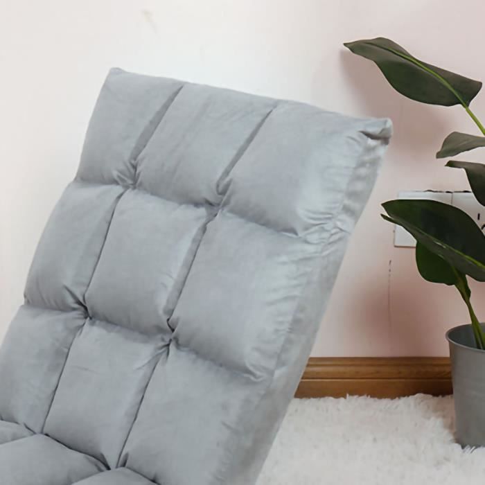 HURRISE Siège au sol Siège de sol canapé chaise pliable réglable chaise ...