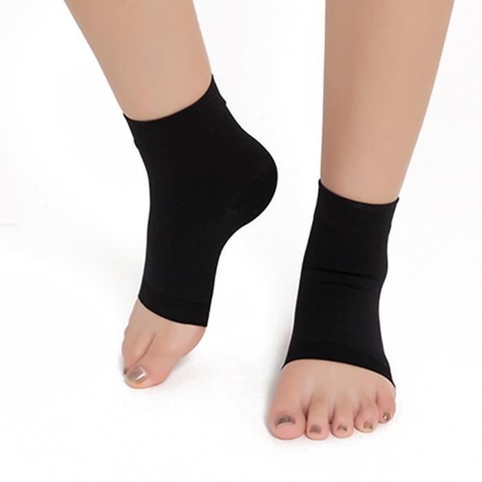 Bas,Bas de Compression médicaux à bout ouvert, hauteur du genou 20 30 ...