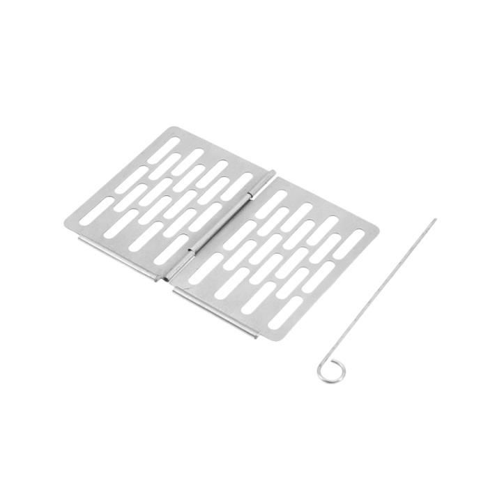 1Pc Charcoal Grill Stainless Steel BBQ Rack Mini Foldable Barbecue ...