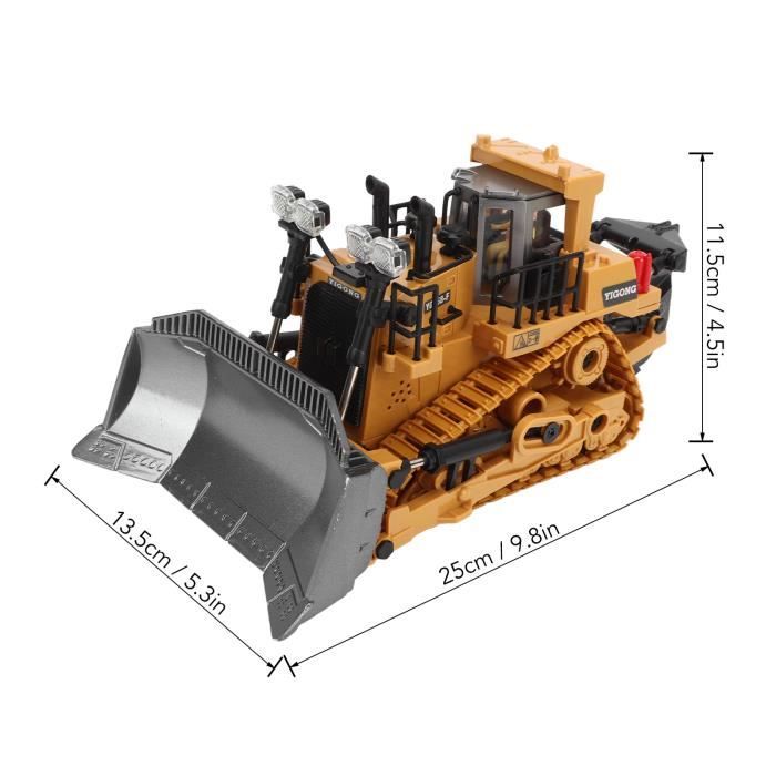 Qqmora Camion chargeur télécommandé Camion de pelle télécommandé de ...