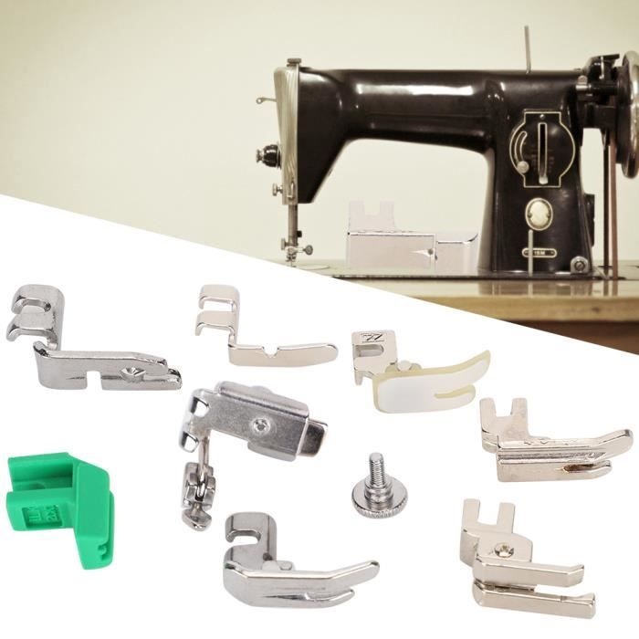 Kit de Pied-de-biche pour Machine à coudre - SONEW - 9 Pièces ...