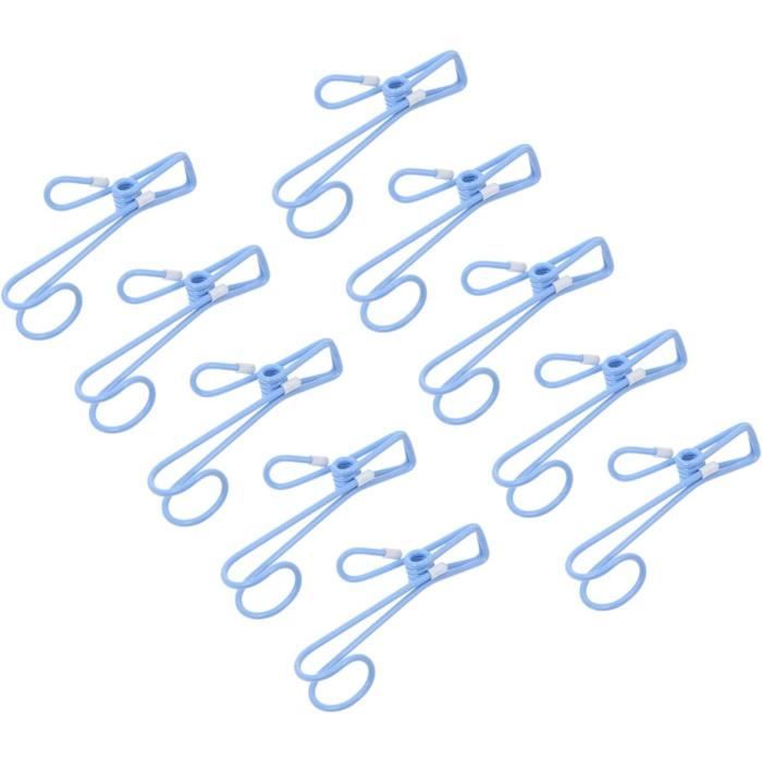 20 Pièces Pince À Linge Voyage Corde À Linge Serviette Cintres Noir ...