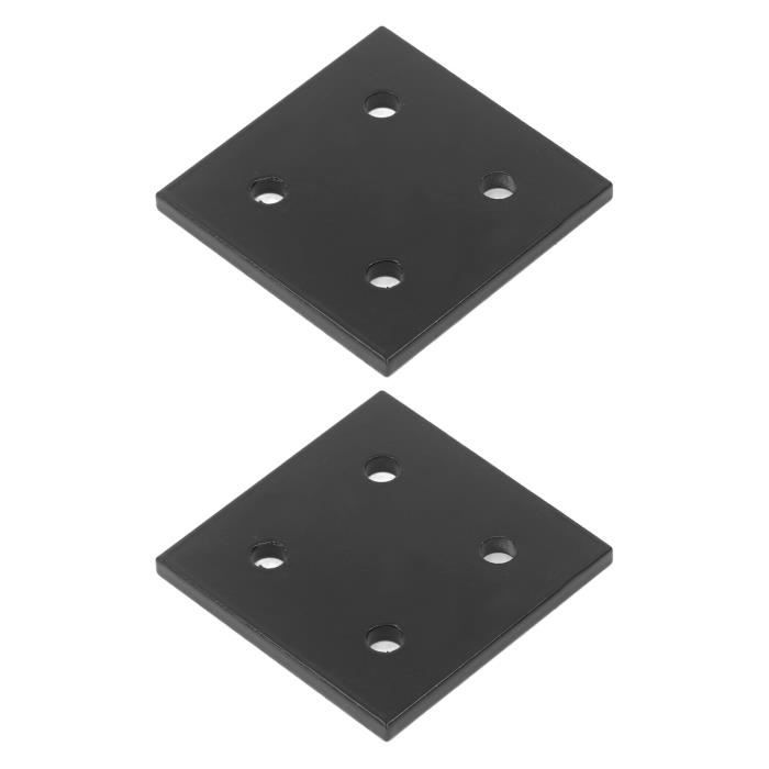 VBESTLIFE Fixation d'angle 2 pièces joint plaque coin fixation ...