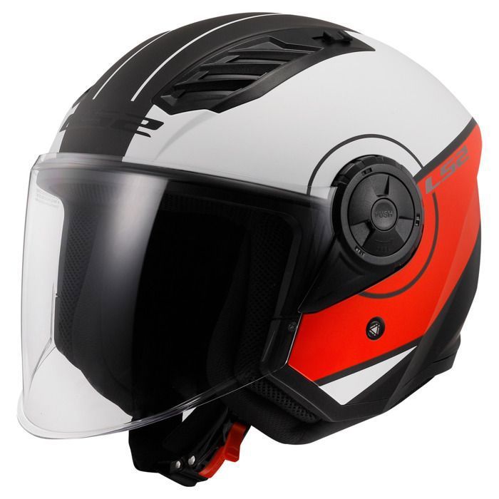 Casque moto jet LS2 OF616 Airflow II - Cdiscount Auto