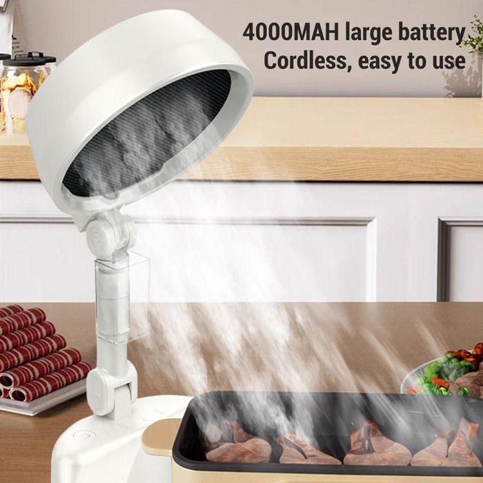 Mxzzand Hotte de cuisine portable Hotte de table 8W, 3 vitesses, forte ...