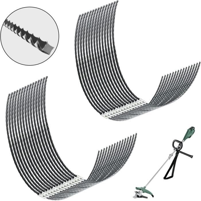 Lot de 10 bobines de fil de coupe extra résistant pour débroussailleuse ...