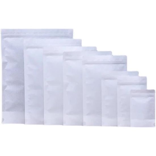 Sachets D'Emballage De Thé En Papier De Coton Blanc, 50 Pièces, Sachets ...