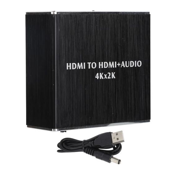 HURRISE Répartiteur audio optique Splitter audio optique Interface ...