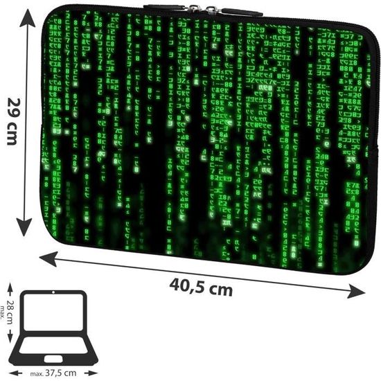 PEDEA Design Housse de protection pour ordinateur portable 15,6 en ...