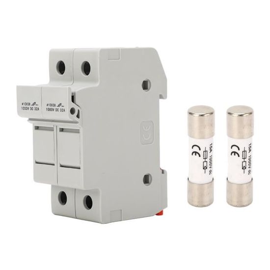 VBESTLIFE fusible DC PV Porte-Fusible Solaire Porte-Fusible à Montage ...