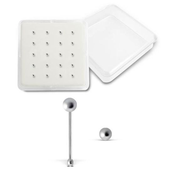 Piercing au nez,8--Anneau de nez, 20G, 20 pièces, anneaux de nez, clous ...