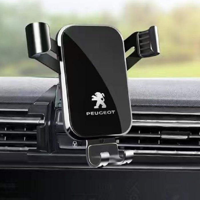 Black Auto Support Téléphone Voiture pour Peugeot Rifter 2018-2023 ...