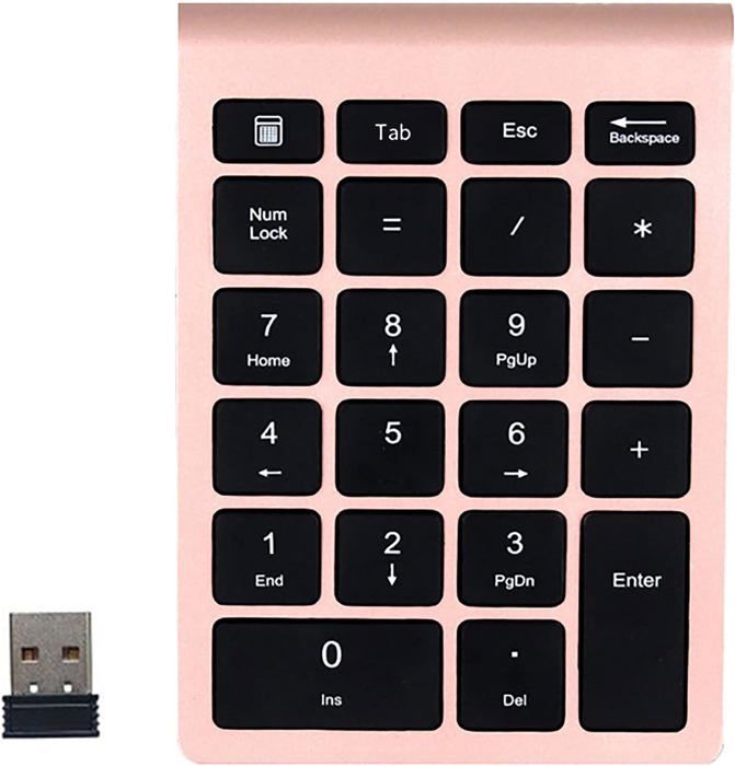 Rf304 Clavier Numérique À Réponse Rapide Plug Play 22 Touches Usb 2,4 G ...