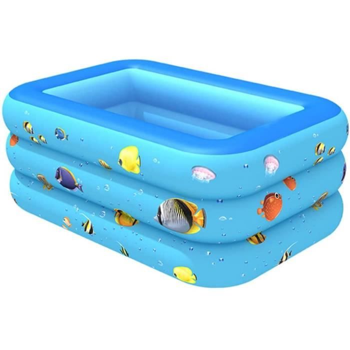 Piscine Gonflable, Piscine Gonflable Grand 3 Couches Baby Kid Eau Play ...
