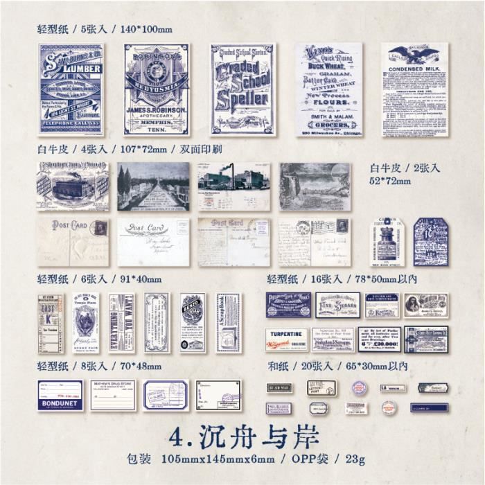 Bloc note,Bloc-notes vintage Wander the City Junk Journal,matériel en ...