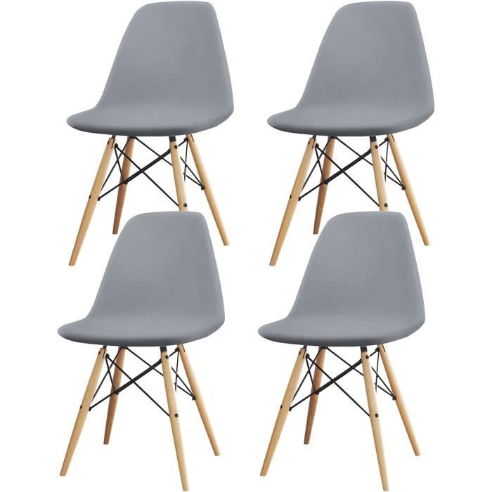 Lot De 4 Housses De Chaise Extensibles Universelles Et Durables ...