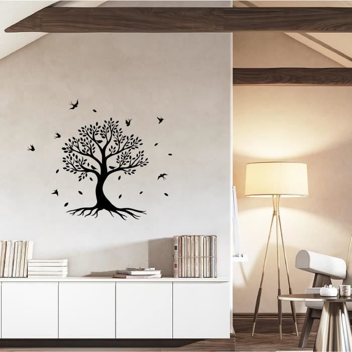 Arbre De Vie Sticker Mural Arbre Généalogique Stickers Muraux Branches ...
