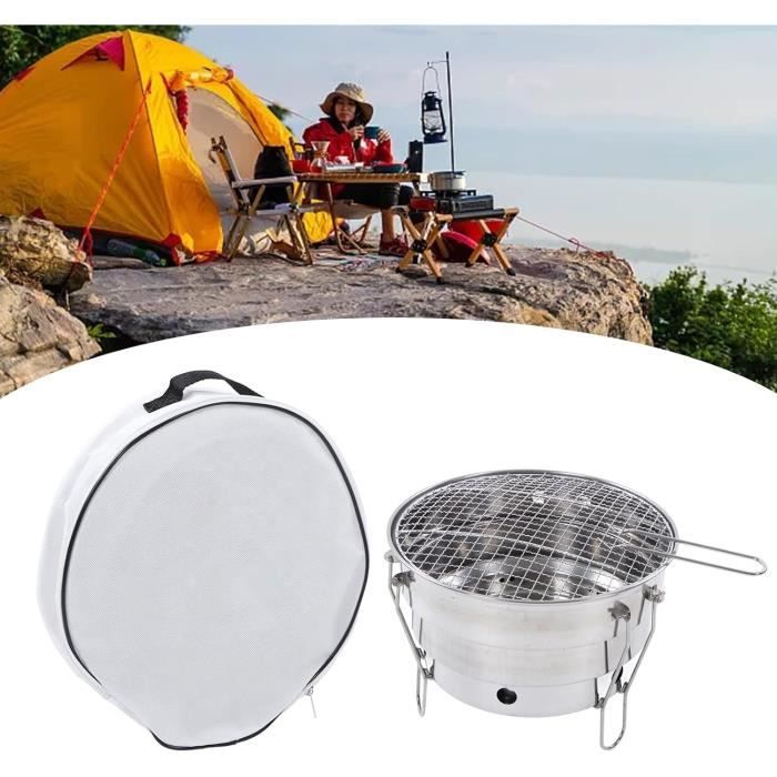 Réchaud De Barbecue À Charbon De Bois, Réchaud De Camping Portable ...