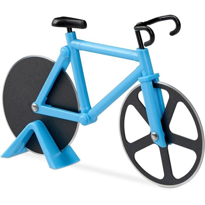 Roulette à pizza vélo découpe-pizza avec support coupe pâte Fixie ...