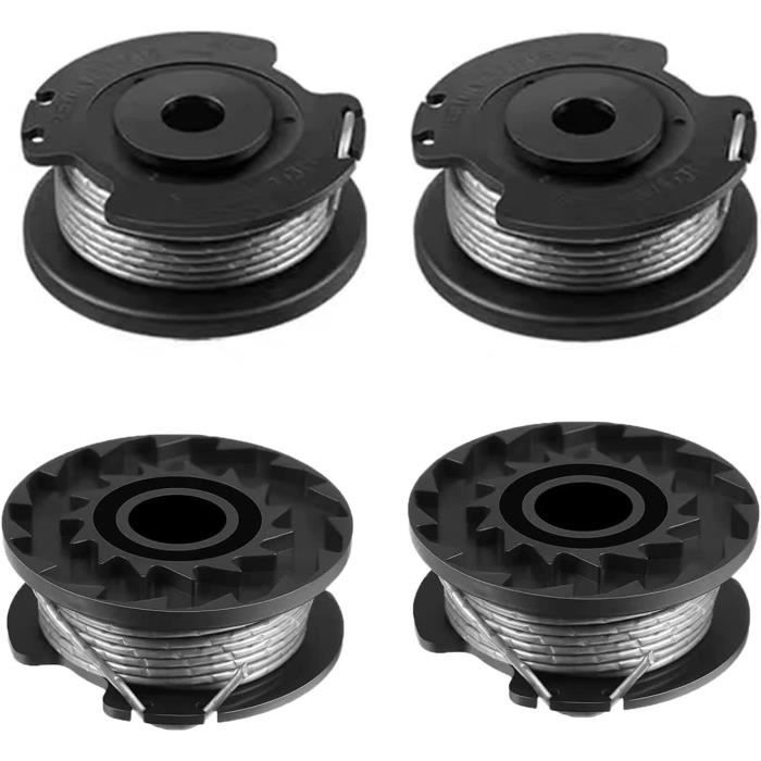 Lot de 4 bobines de rechange pour débroussailleuse Bosch Art 23 SL 26 SL EasyGrassCut 18 23 26 ...