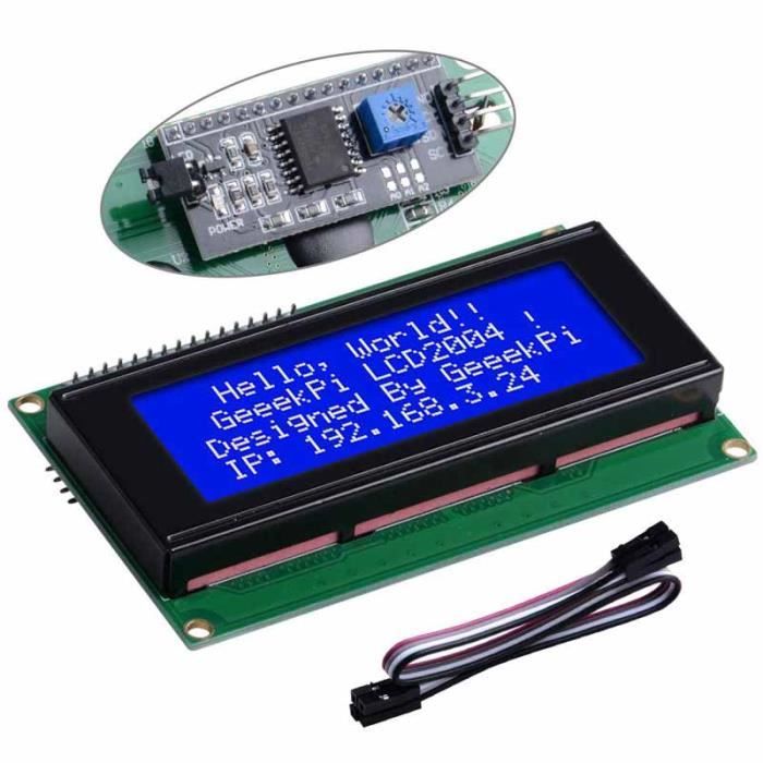 2004 LCD Display Module protocole I2C Pris en Charge, Blindage de ...