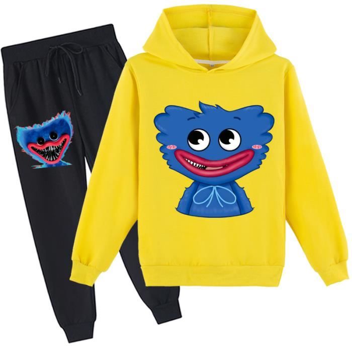 Hoodies Poppy Playtime Enfants 3D Impression Sweatshirt et Pantalon ...
