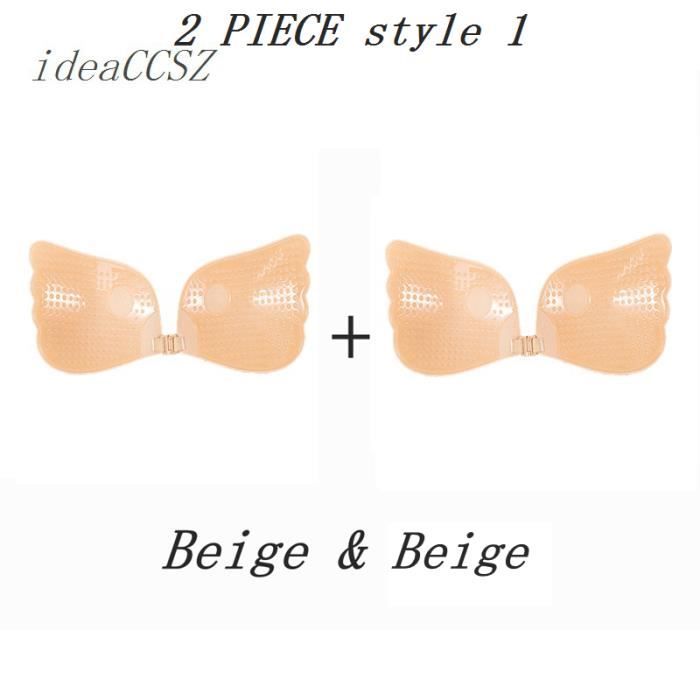 Soutien-gorge,Soutien-gorge push-up collant en silicone pour femmes ...