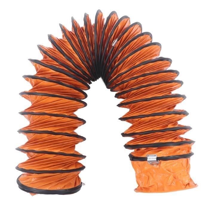 Pwshymi-Conduit flexible Tuyau flexible en PVC pour ventilateur d'extraction robuste 20,3 cm ...