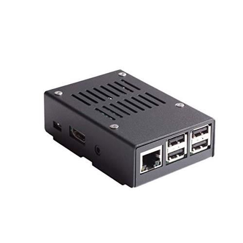 KKSB RASPBERRY PI BOÎTIER EN MÉTAL MODÈLE 3 NOIR 110218B - Cdiscount ...